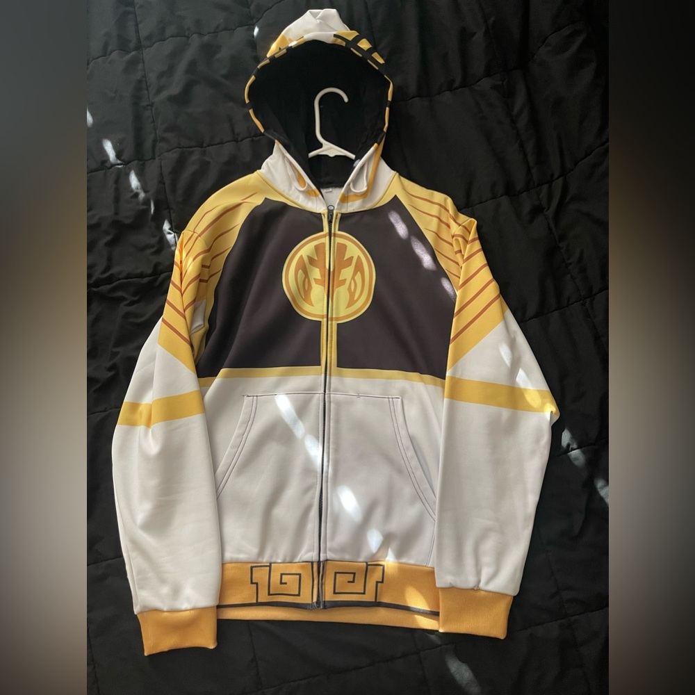 Mighty Morphin Power Rangers White Ranger Hoodie - Gem